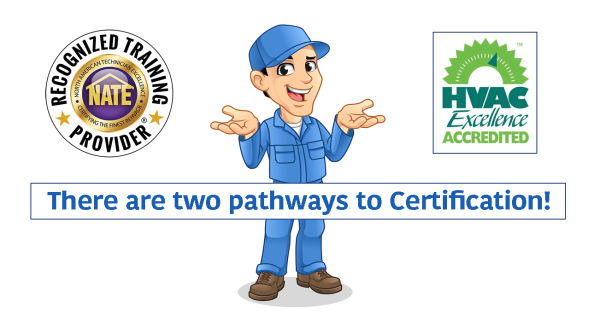HVAC Certifications - NATE and HVAC Excellence