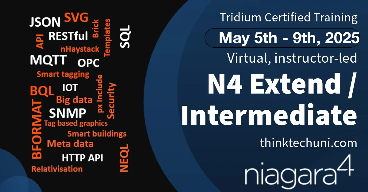 Niagara Tridium Certification Program